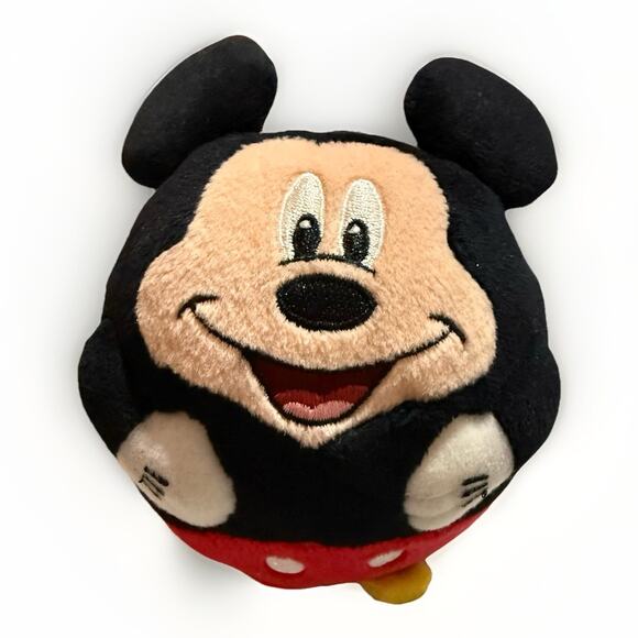 Disney | Toys | Mickey Mouse Round Ball Soft Plush Stuffed Animal 6 ...